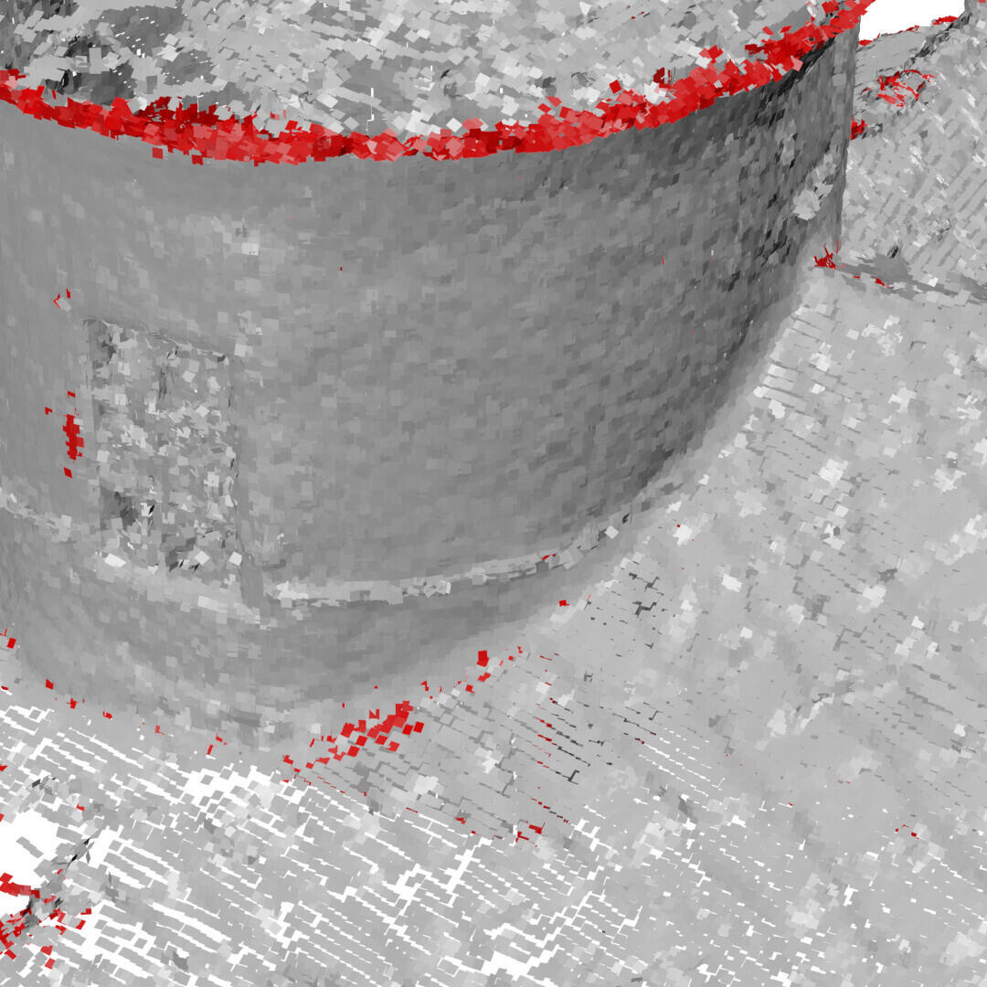 A Light-Weight Neural Network for Fast and Interactive Edge Detection in 3D Point Clouds