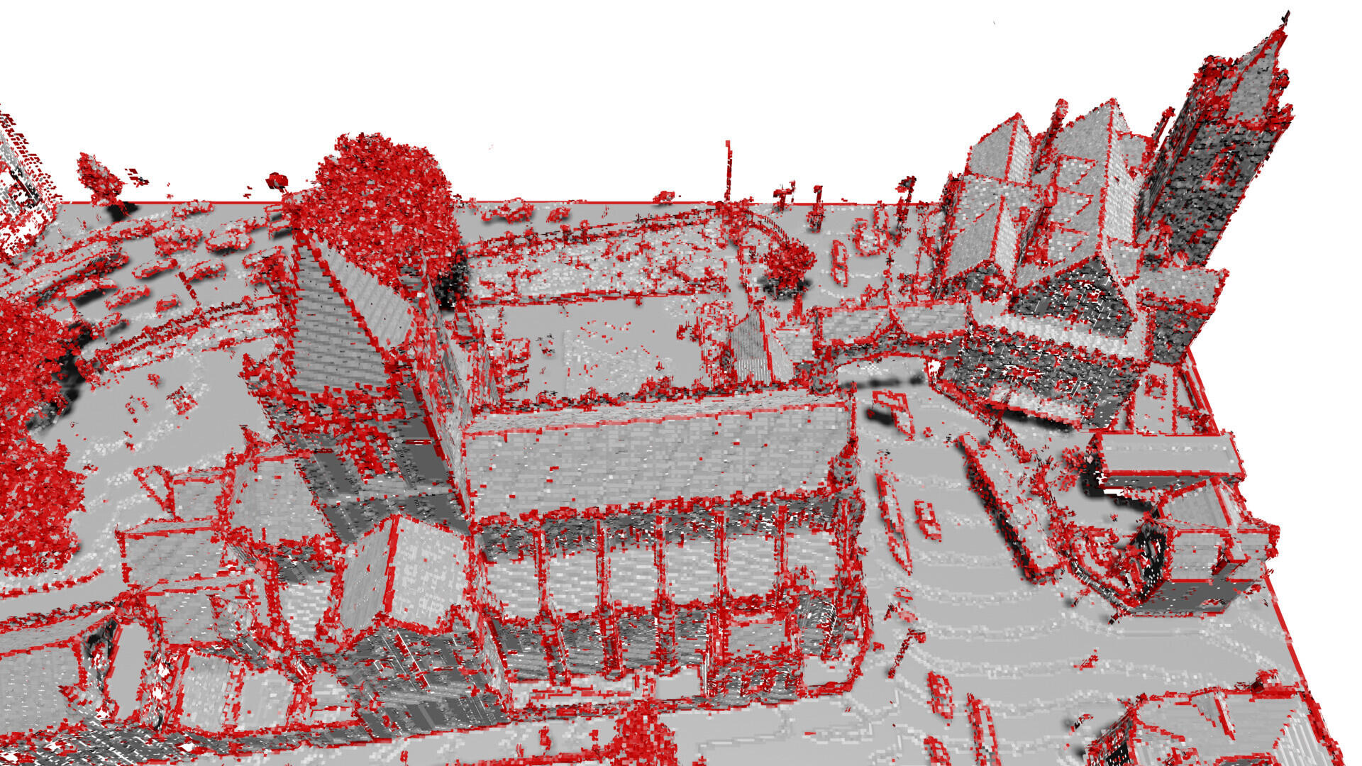 A Light-Weight Neural Network for Fast and Interactive Edge Detection in 3D Point Clouds